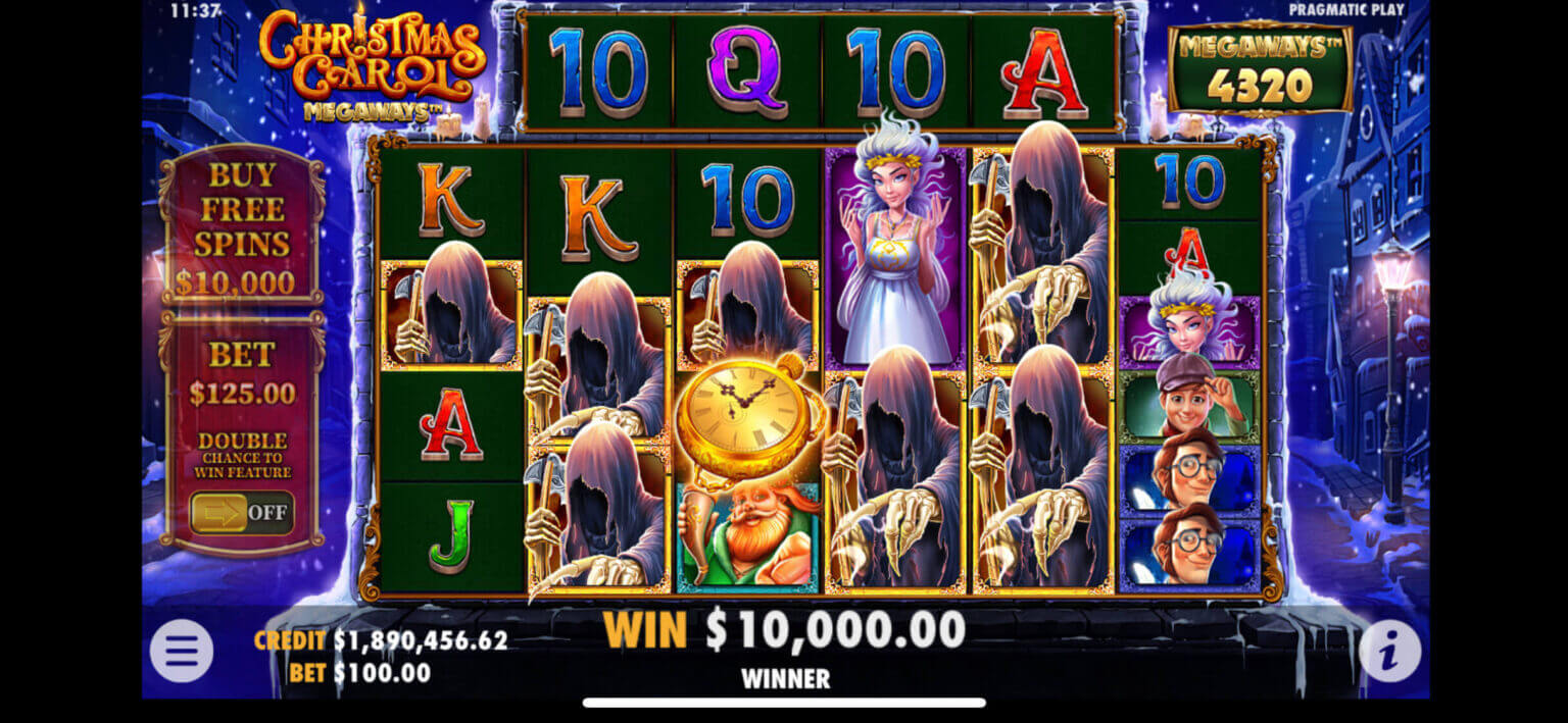 Christmas Carol Megaways Slot Bewertung - 96,58 % RTP